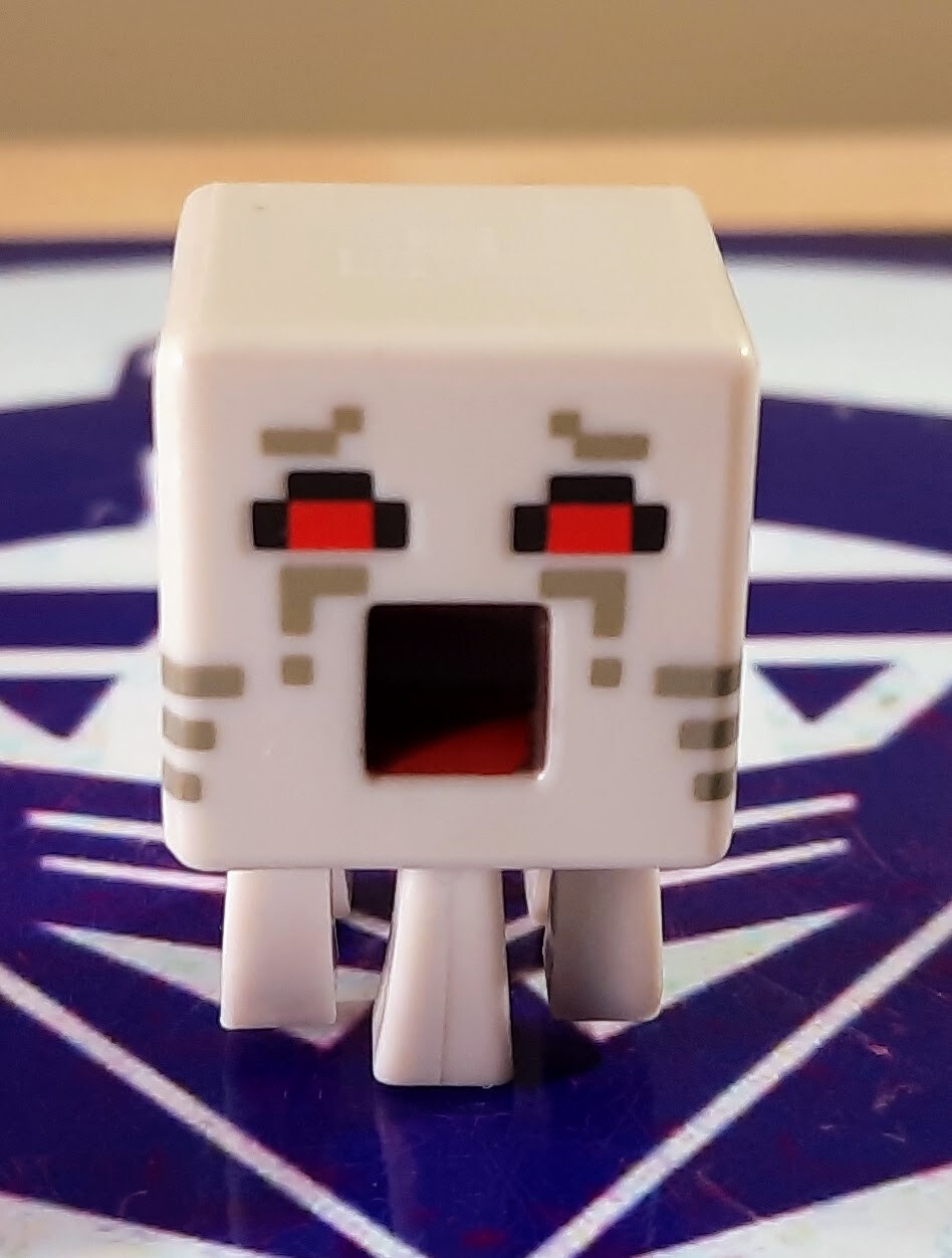 MINECRAFT MINI FIGURES GHAST MATTEL 1" | eBay