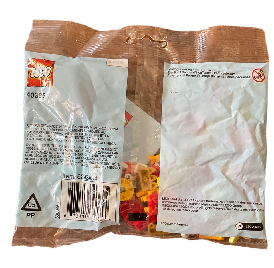 New LEGO Exclusive January 2020 Monthly Mini Build 40395 CHINESE DRAGON ...