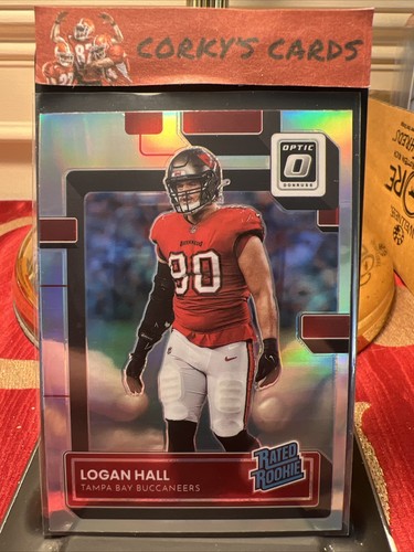 2022 PANINI DONRUSS OPTIC LOGAN HALL RATED ROOKIE SILVER HOLO PRIZM (RC ...