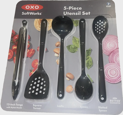 OXO SoftWorks 5-Piece Utensil Set | eBay
