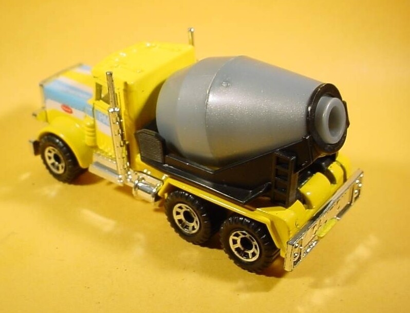 MATCHBOX YELLOW PETERBILT CEMENT TRUCK MB19-D10 LOOSE | eBay