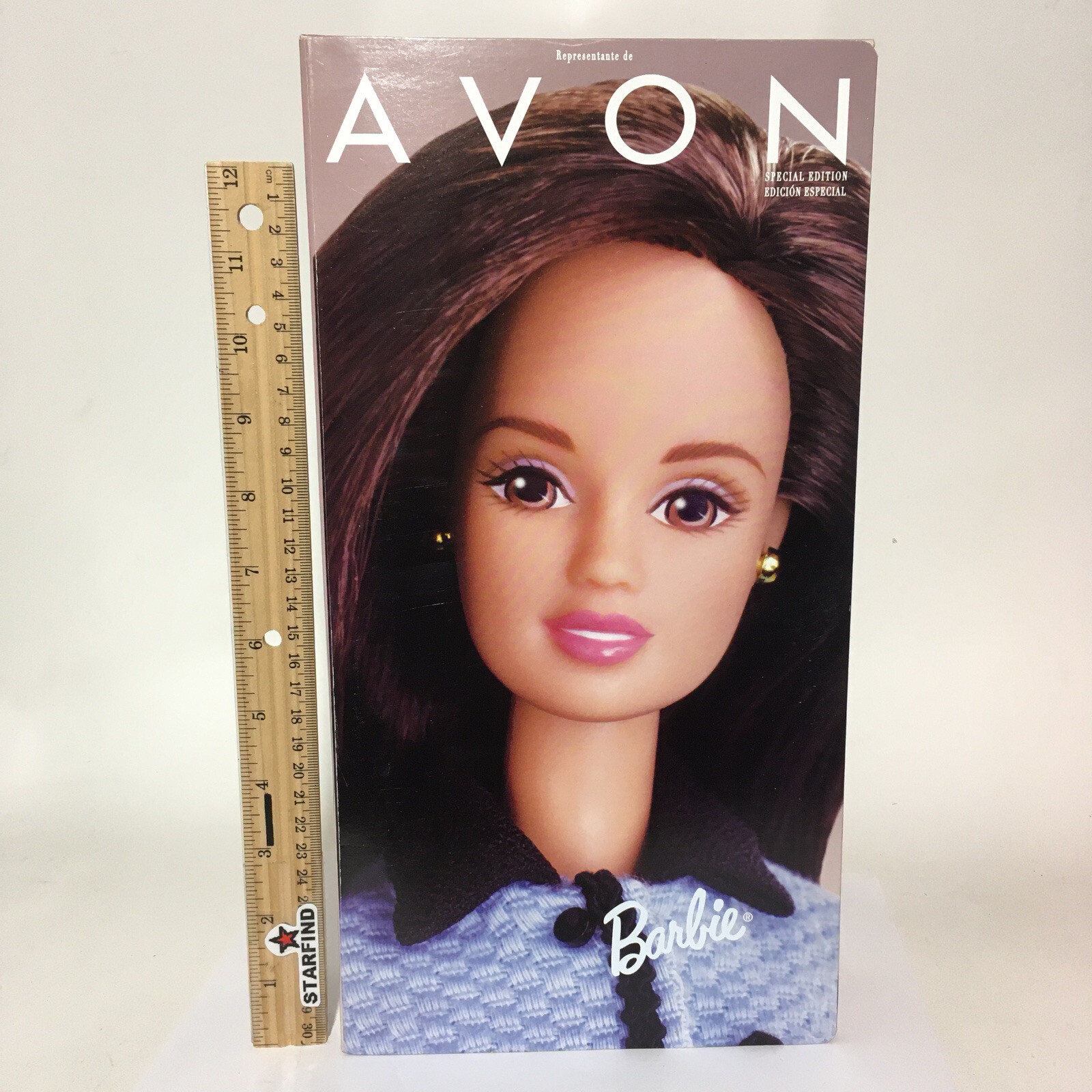 BARBIE AVON Representative Brunette Special Edition 1998 Doll Mattel ...