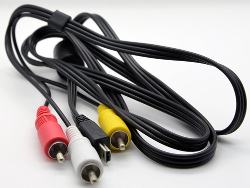 Sync AV Audio Video Cable Cord Lead For Canon EOS Rebel SL1 T1i T2i T3i ...