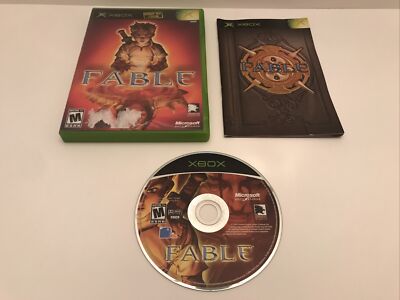 Fable I (Microsoft Xbox, 2004) - Original Complete CIB Tested - FREE ...