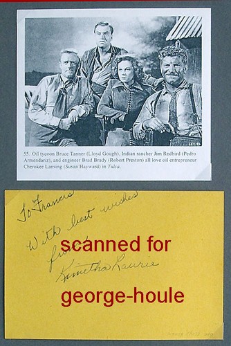 LLOYD GOUGH - SIGNED - KIMETHA LAURIE - GREEN HORNET - BLACKLISTED | eBay