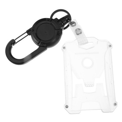 1 Set Name Badge Holder ID Card Holder Hard Name Badge Holder Id Badge ...