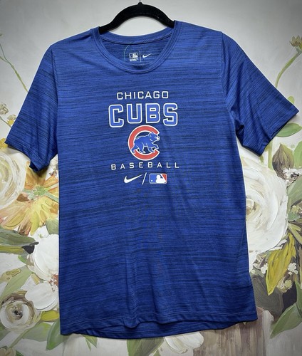 Nike Men’s Chicago Cubs Baseball Dri Fit Shirt, Large, Authentic MLB ...