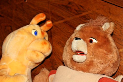 Vintage Teddy Ruxpin and Grubby Plush **UNTESTED** with cord | eBay
