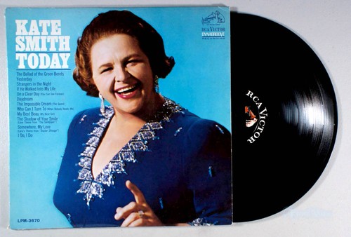 Kate Smith - Today (1966) Vinyl LP • Philadelphia Flyers, Strangers in ...