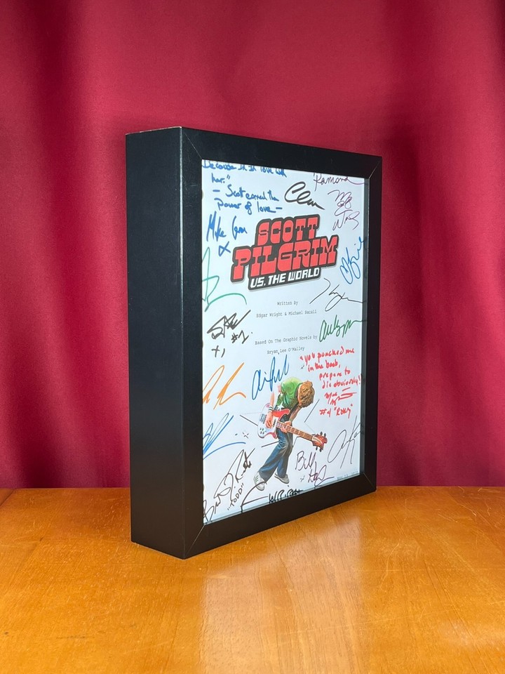 Scott Pilgrim vs. The World Script Signed- Autograph Reprints- 140 ...
