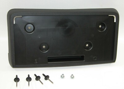 Black Plastic Front License Plate Mounting Bracket Fits 11-13 Buick ...