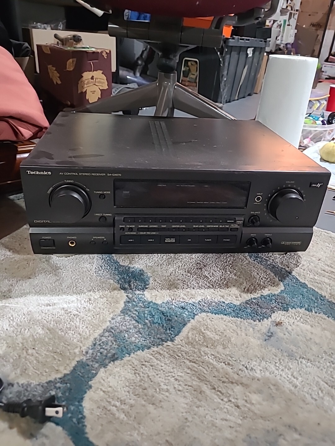 Vintage Technics AV Stereo Receiver SA-GX670 | eBay