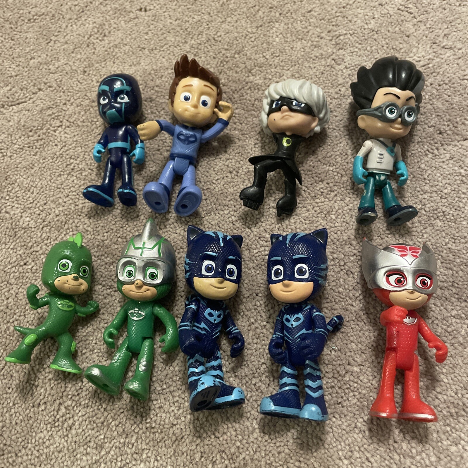 PJ Masks Catboy Conner Owelette Gecko Romeo Luna Girl Night Ninja ...