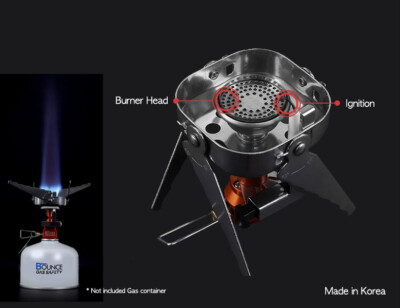 Bounce Portable Gas Mini Stove Outdoor Camping | eBay