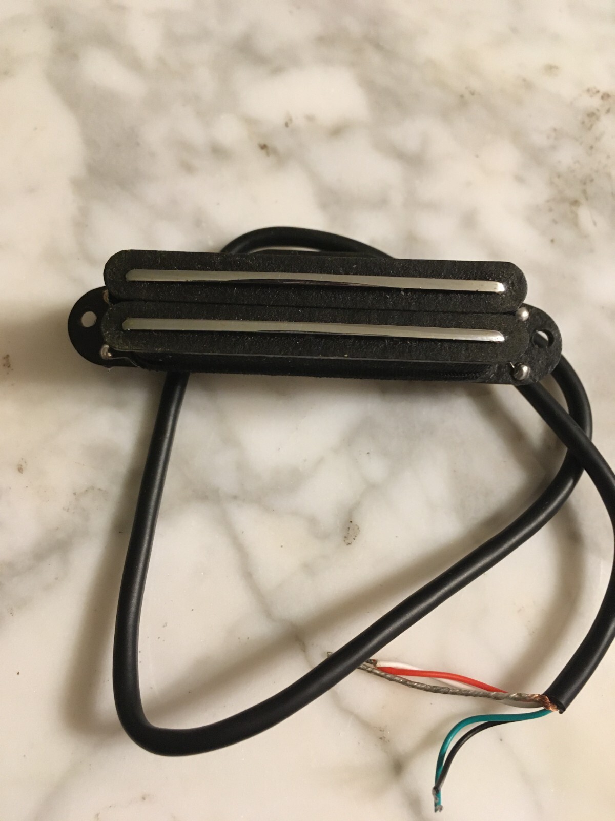 BRAND NEW DRAGONFIRE TELECASTER SPLIT COIL HOT NECK RAIL PICKUP, 4 WIRE ...