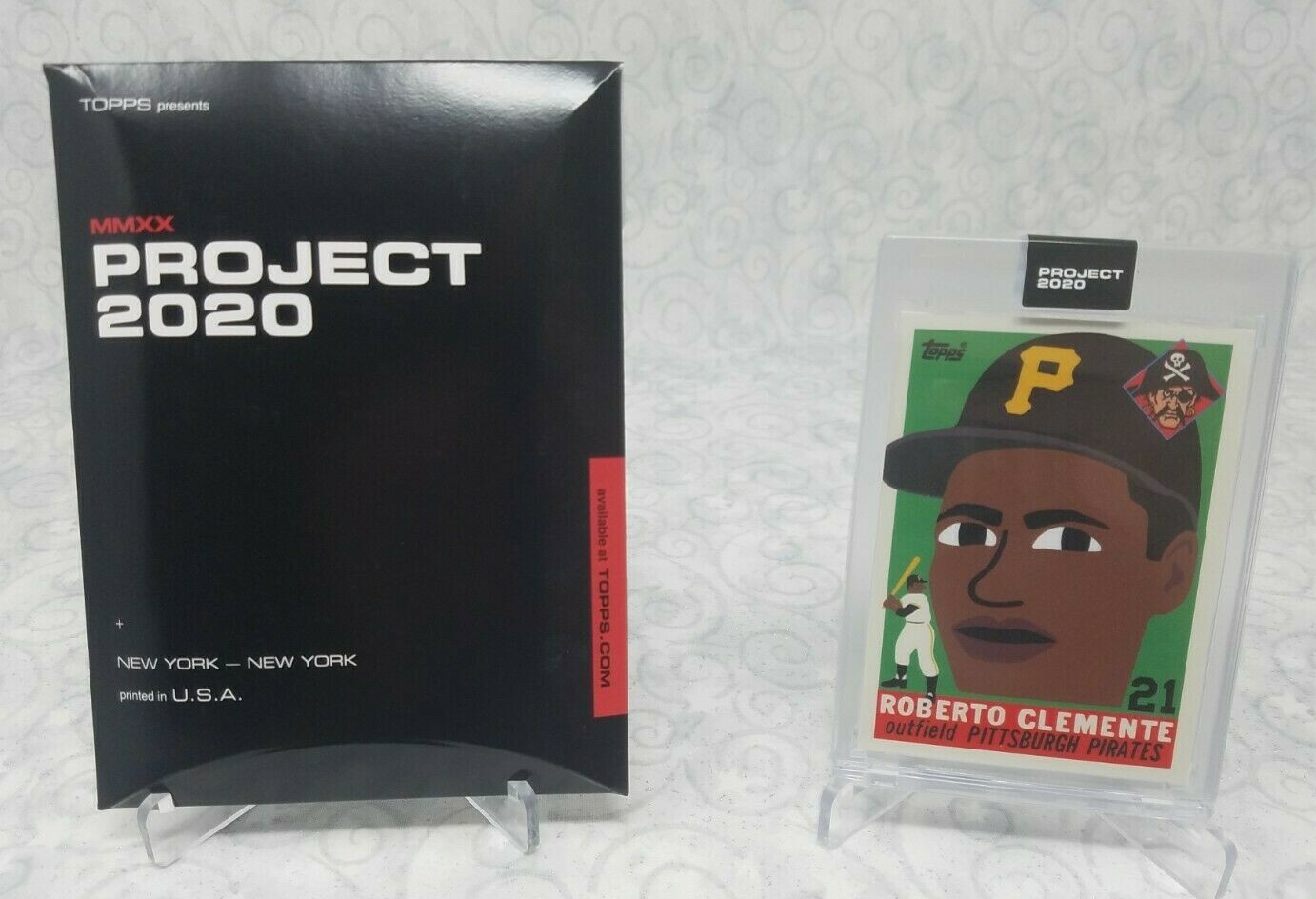 2020 Topps Project 2020 - 1955 Topps Keith Shore #182 Roberto Clemente ...