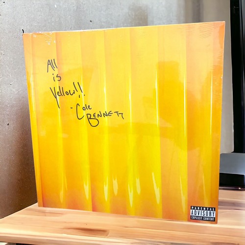 ALL IS YELLOW SIGNED VINYL By Cole Bennett New | eBay