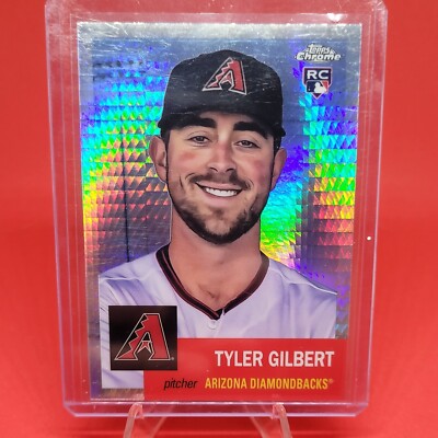 2022 Topps Chrome Platinum Baseball Tyler Gilbert Prism Refractor ...
