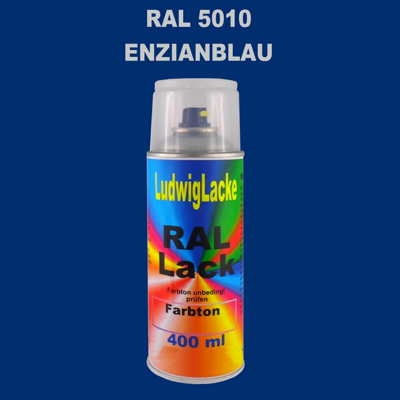 Ral Spraydose 5010 Enzianblau 400ml glänzend Buntlack Decolack ...