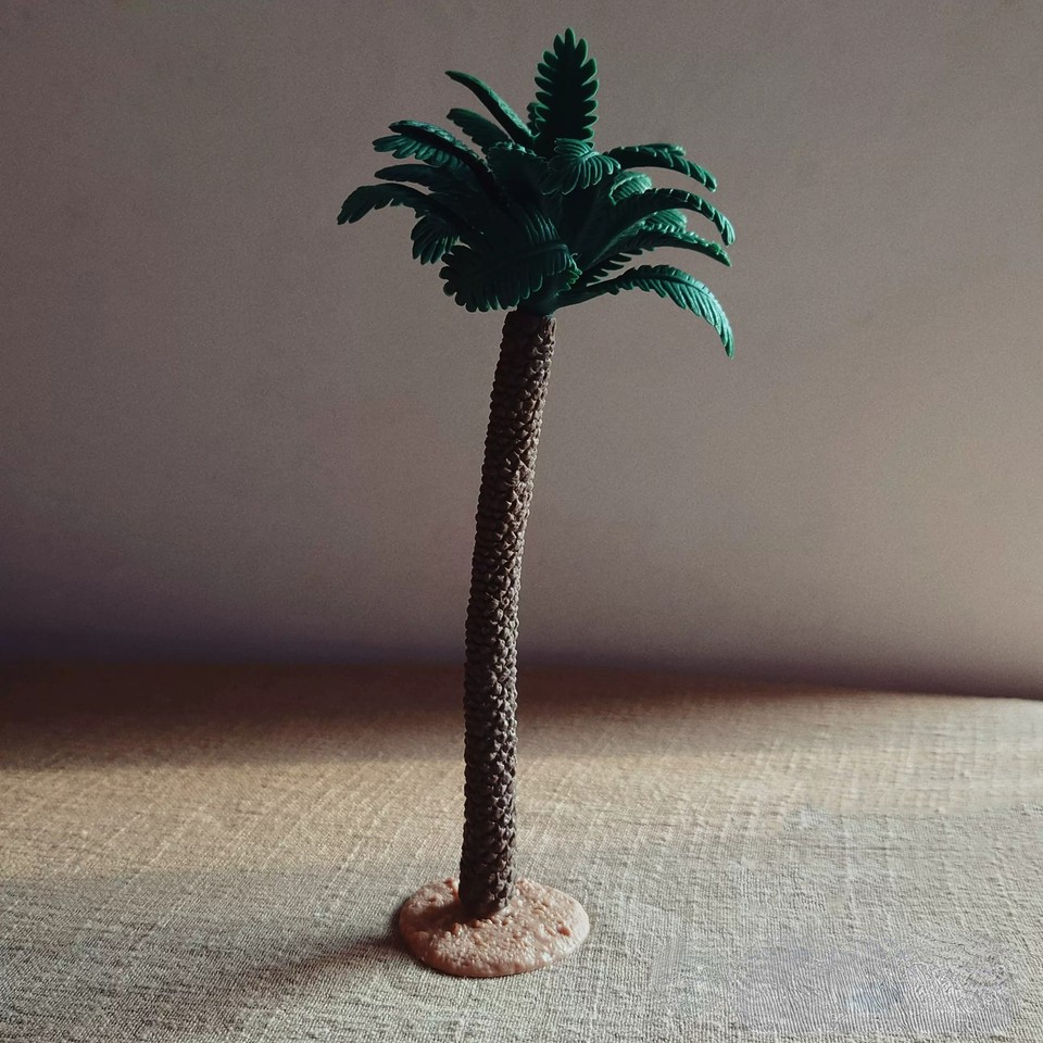 Diorama Coconut Palm Trees Model Beach Scene Model Seaside Fake Tree ...