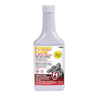 Power Flow 16 Oz. Furnace Heating Oil Fuel Additive Improves furnace ...