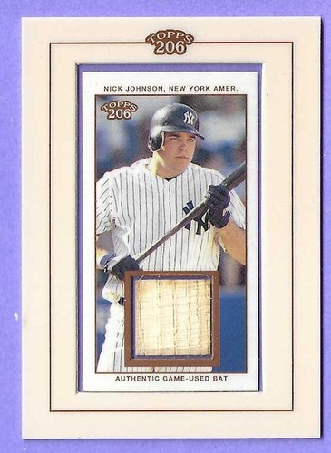 2003 Topps 206 Nick Johnson Bat TM-NJ (5494268) | eBay