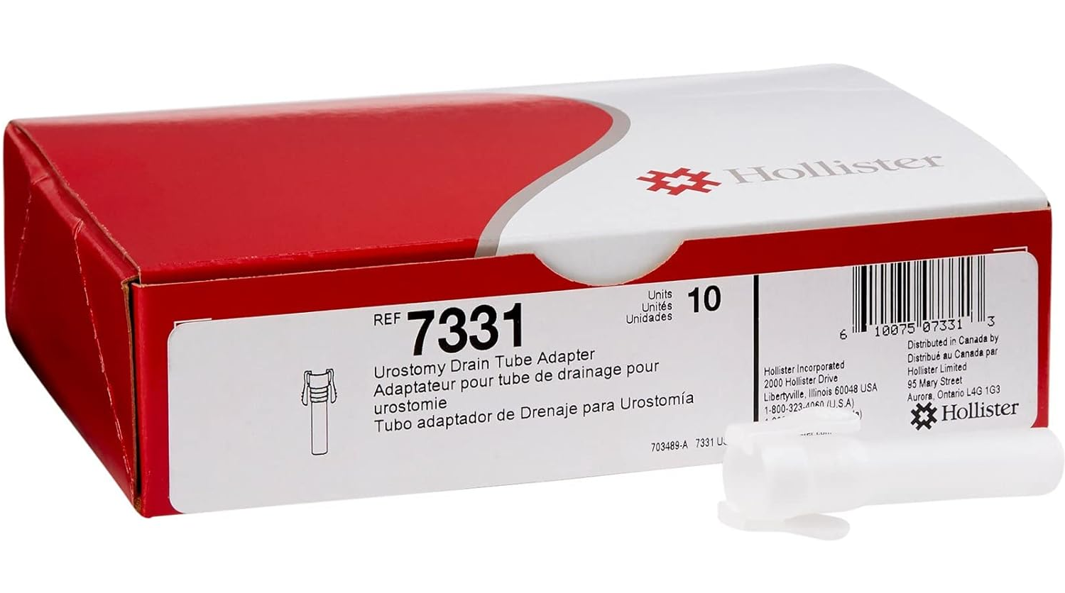 Hollister Urostomy Drain Tube Adapter, 1 Box of 10 Each | eBay