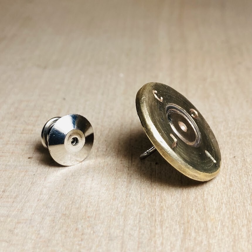 Bullet Lapel Pin Tie Tack Ammo Shell Cartridge Ammunition Hat Jacket ...