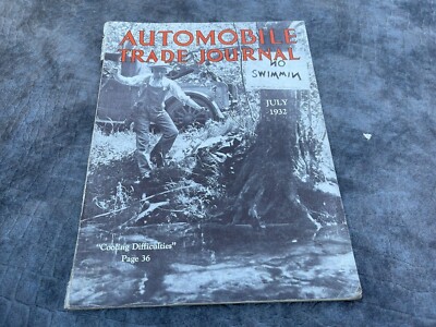 JULY 1932 Automobile Trade Journal car Magazine - Great ads | eBay
