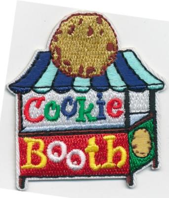 Girl Boy COOKIE BOOTH Stand Sale Fun Patches Crests Badges SCOUTS GUIDE ...