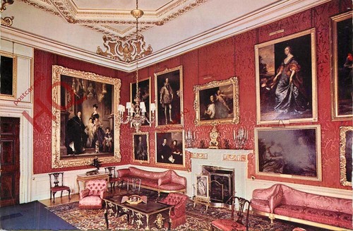 Picture Postcard> Blenheim Palace, the Red Drawing Room | eBay