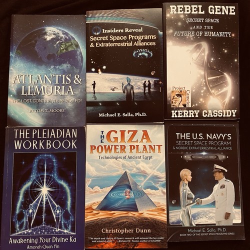 UFO & EXTRATERRESTRIAL BOOK BUNDLE: Six Volumes of Paranormal Research ...