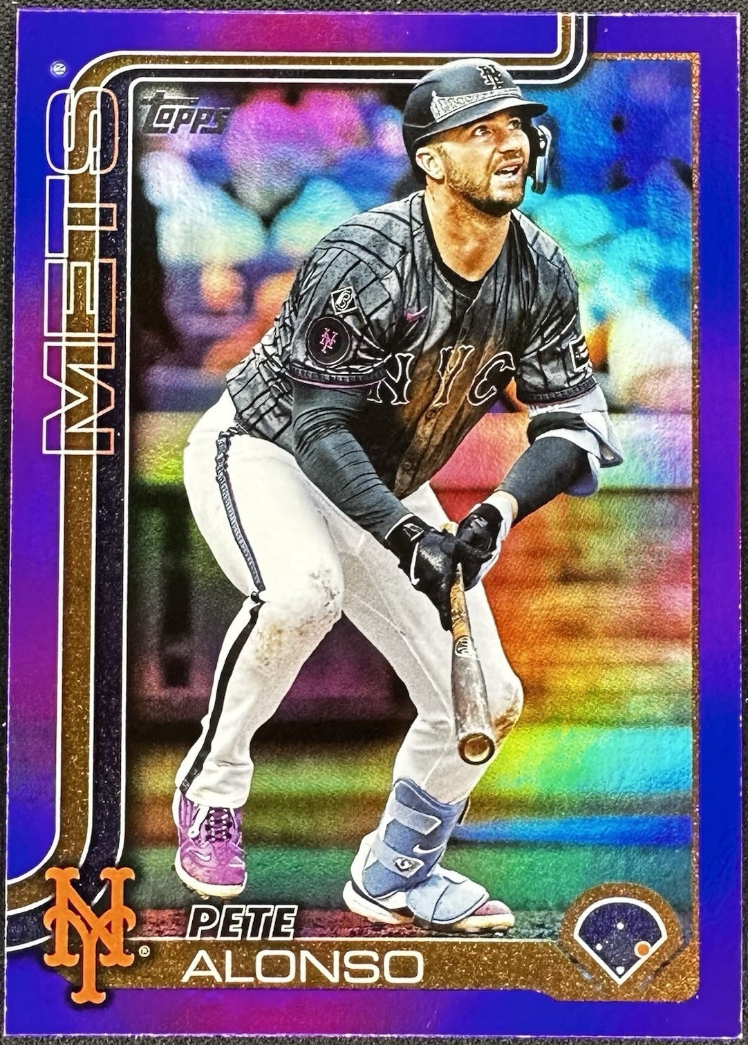 2025 Topps Series 2 - Pete Alonso #550 Purple Rainbow Foilboard /250 ...