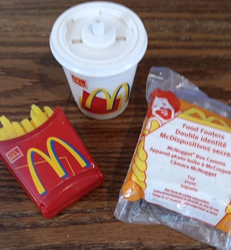 1999 McDonalds Food Foolers Chicken Nuggets Secret Camera Fries And ...