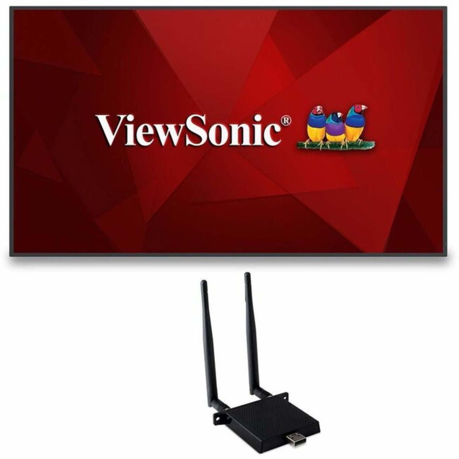 Viewsonic - CDE4330-W1 - ViewSonic Commercial Display CDE4330-W1 - 4K ...