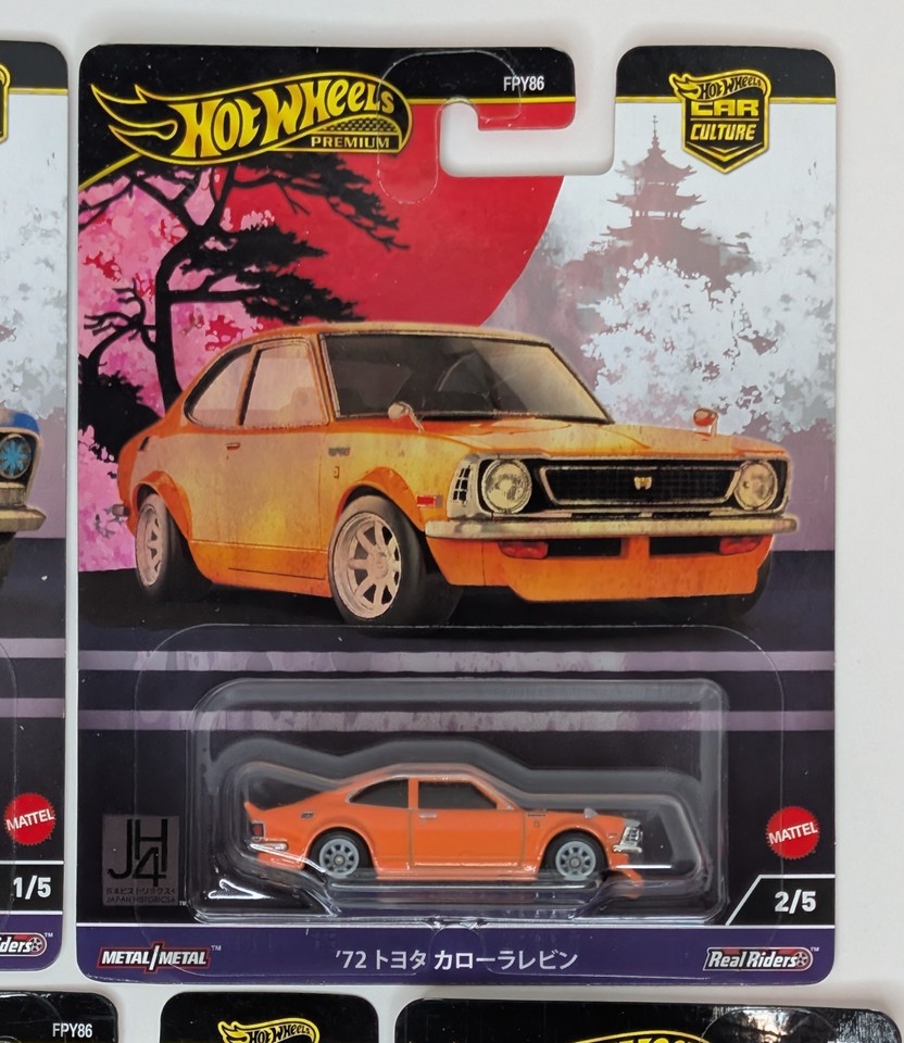 2024 Hot Wheels Premium Car Culture JH4 Set Of 5 Japan Historics 4 ...