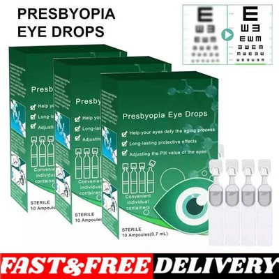Presbyopia Vision Restore Eye Drops Relieve Fatigue Aningeresting Clean ...