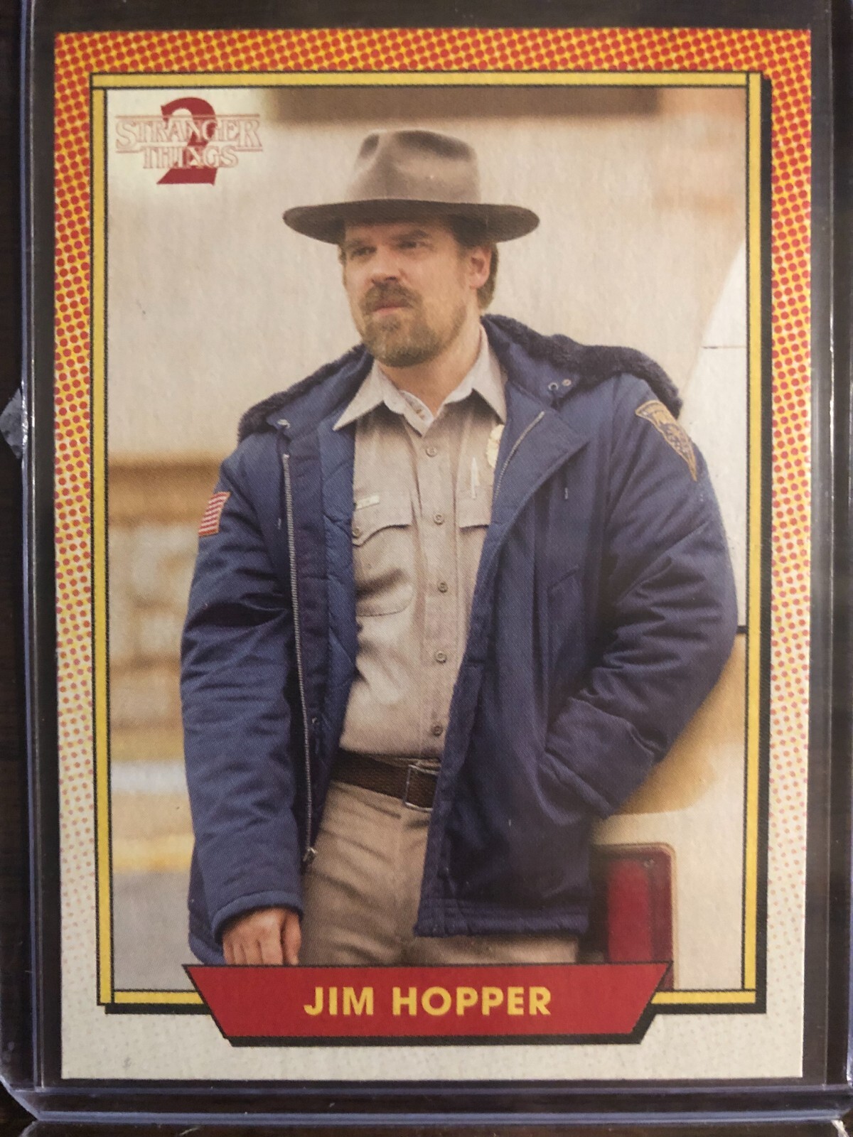 2019 Topps Stranger Things 2 #C-2 Jim Hopper Character Card | eBay