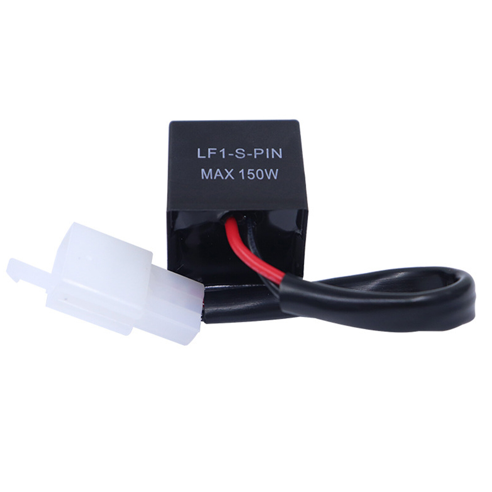 2-Pin 12V Electronic LED Flasher Relay for Motorcycle Turn Signal Bulbs ...