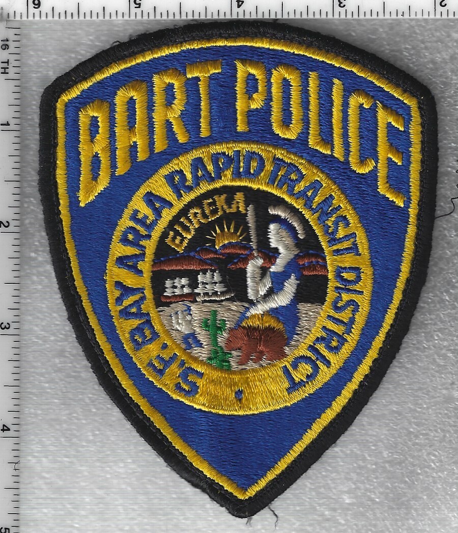 BART Police (California) Uniform Take-Off Shoulder Patch - version 1 | eBay