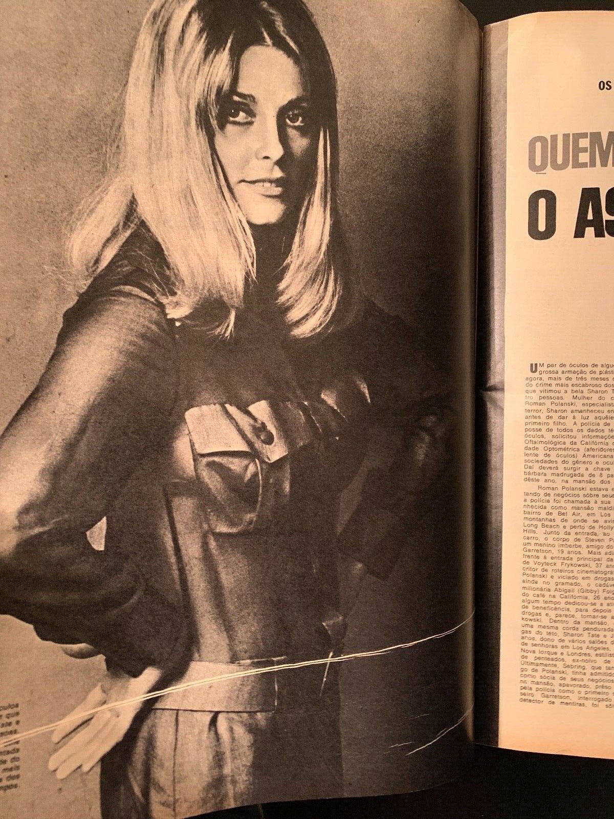 Sharon Tate - 1969 Manchete Magazine - Rare Photos - Jay Sebring | eBay