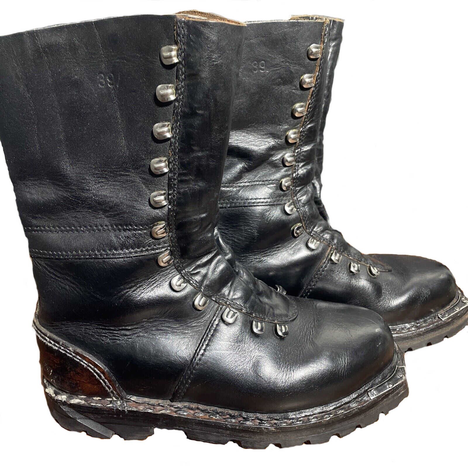 Austrian Mountain Vintage Army Boots | eBay