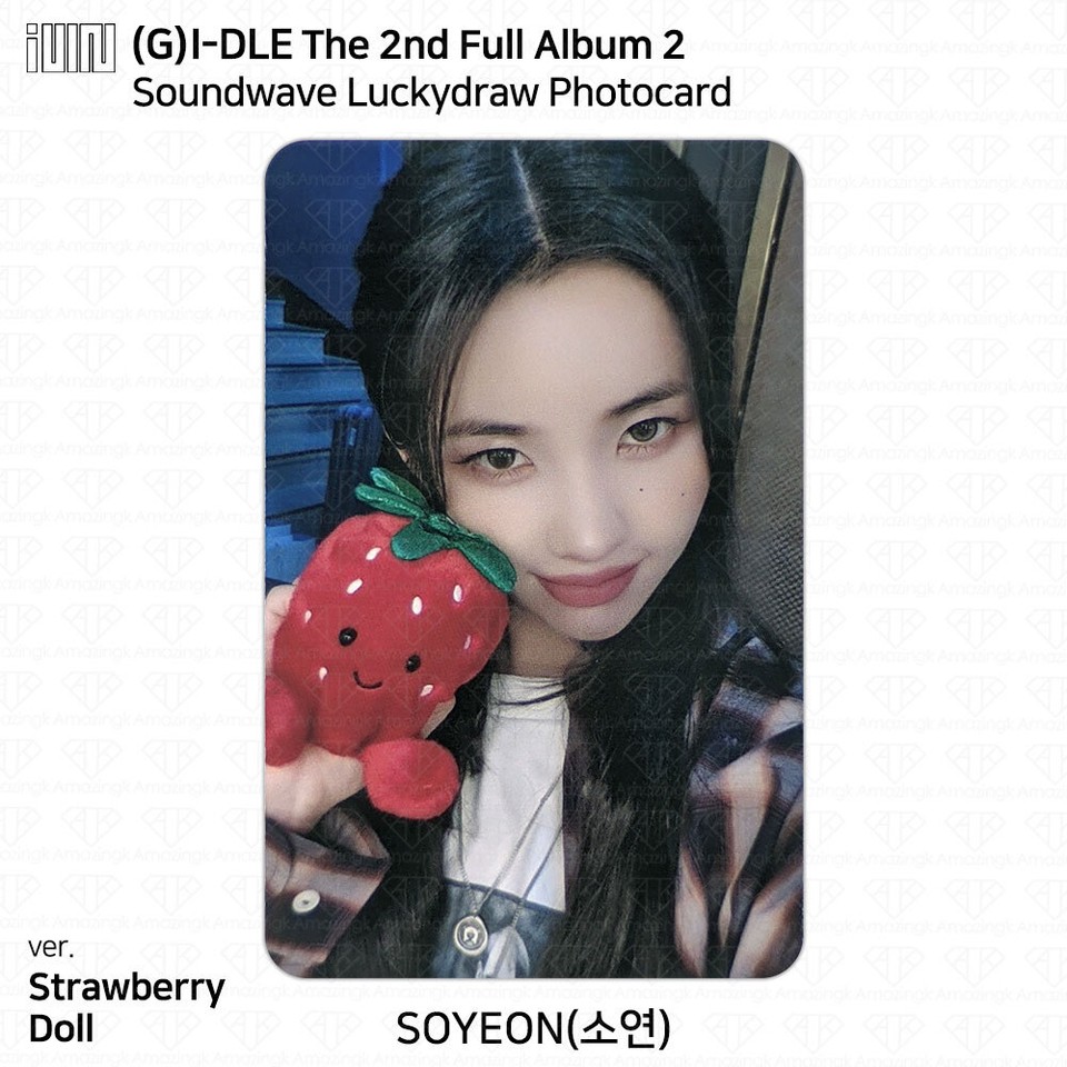 (G)I-DLE G-IDLE 2nd Full Album 2 Two Soundwave Lucky Draw Photocard ...