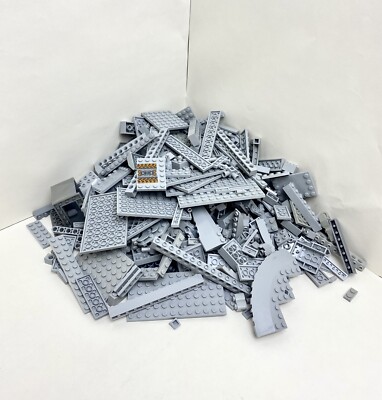 LEGO Lot 1lb 13.4oz of Gray Random Lego Pieces - Creative Building ...