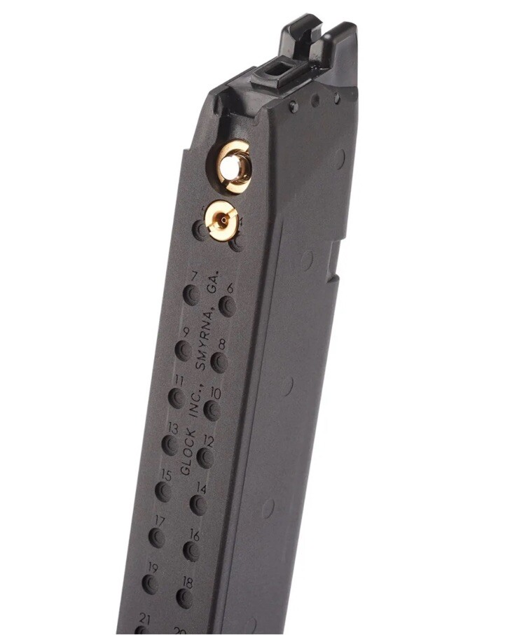 Umarex Glock G18C Gen3 GBB 6mm BB Airsoft Pistol Extended Magazine ...