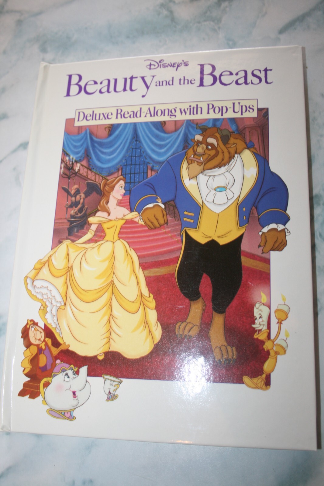 Disney Beauty and the Beast Pop-up Read Along Book and Cassette | eBay