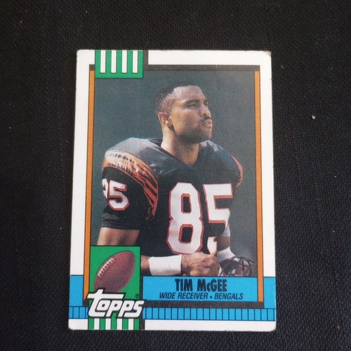 1990 TOPPS #274 TIM MCGEE Bengals NFL FOOTBALL CARD | eBay