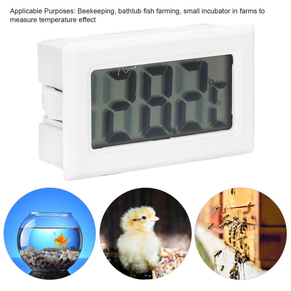 Thermometer Portable Digital Temperature Meter Sensor With Mini Probe ...