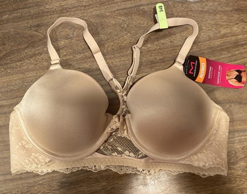 Maidenform Women's One Fab Fit Extra Coverage T-Back T-Shirt Bra - 7112 ...