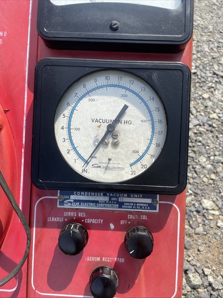 Sun 500 Distributor Tester Diagnostic Machine. Great Shape Free Ship 👍 ...